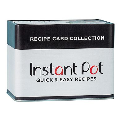 Instant Pot Recipe Card Tin