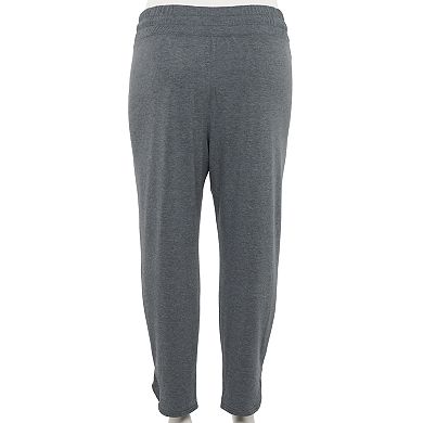 Plus Size Tek Gear® Ultrasoft Fleece Banded-Bottom Pants