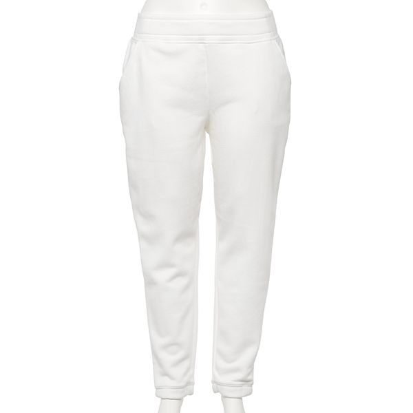 Plus Size Tek Gear® Ultrasoft Fleece Banded-Bottom Pants