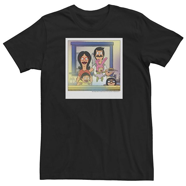 Big & Tall Bob's Burgers Belcher Family Portrait Tee