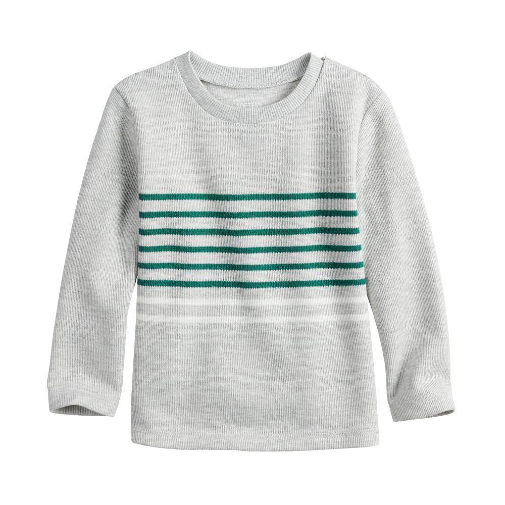 Toddler Boy Jumping Beans® Set-In Stripes Flatback Tee