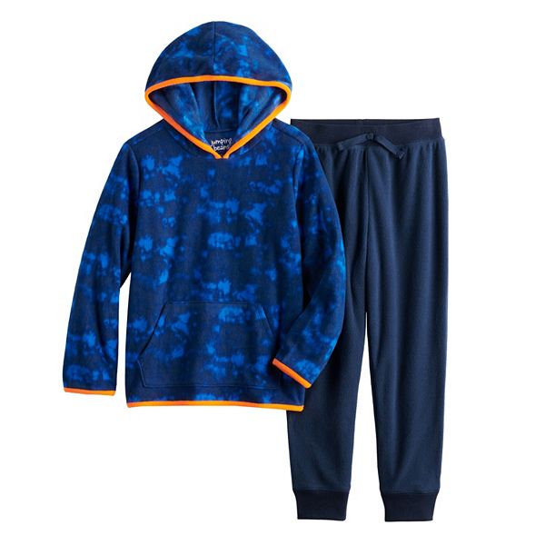 Boys 4-12 Jumping Beans® Microfleece Active Hoodie & Jogger Pants Set