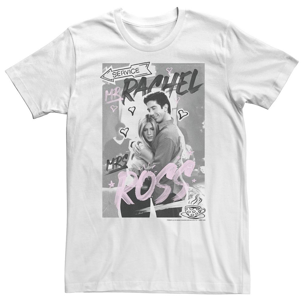 Big & Tall Friends Rachelross Doodle Tee