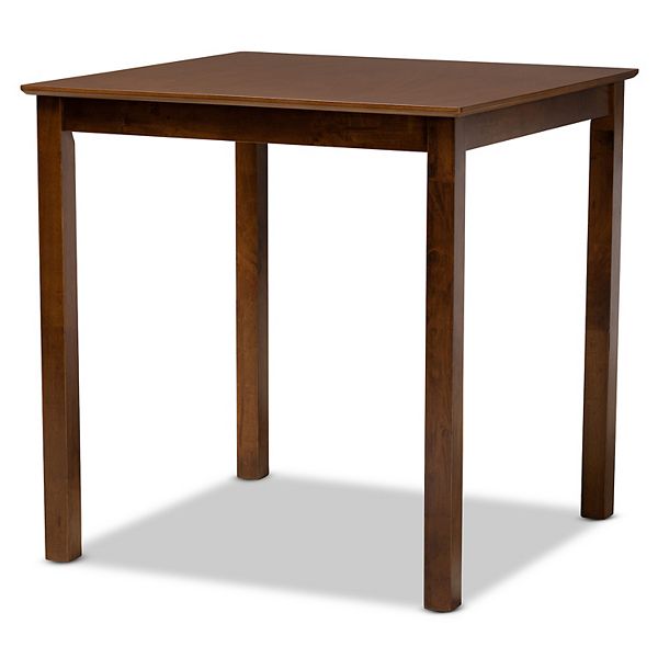 Baxton Studio Lenoir Brown Pub Dining Table