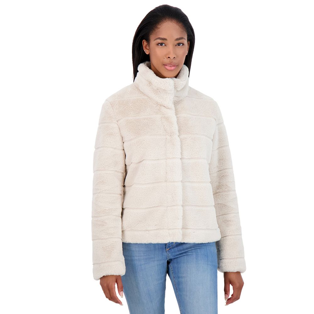 Women's Sebby Collection Reversible Faux-Fur Jacket