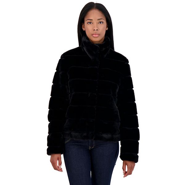 Women's Sebby Collection Reversible Faux-Fur Jacket