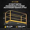 MetalTech 6 Ft Guardrails System Accessory for Select Jobsite Series ...