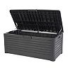 Toomax Florida Deck Patio Storage Box Bin Bench Waterproof, 145Gal ...