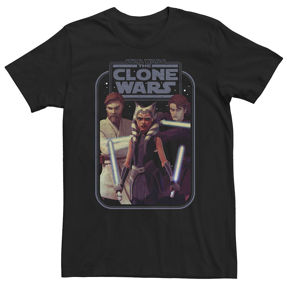 Big & Tall Star Wars: The Clone Wars Heroes Group Shot Tee