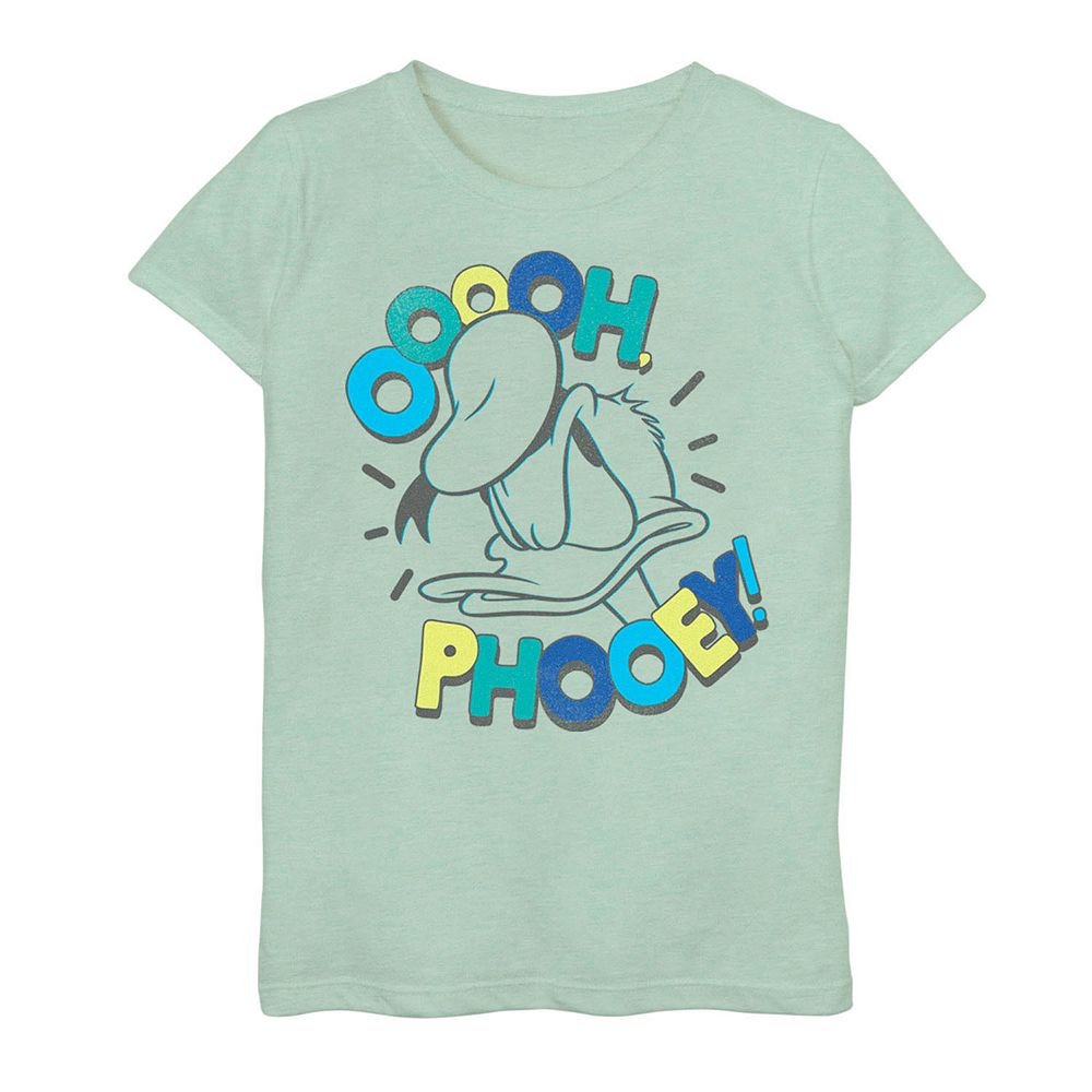 Disney's Mickey And Friends Girls 7-16 Donald Duck Ooooh Phooey Tee