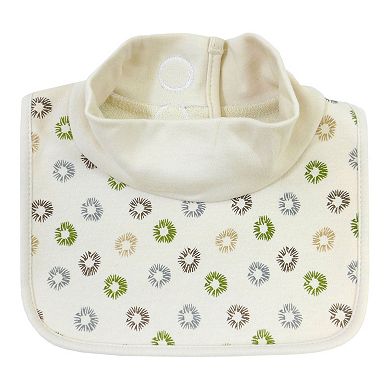 Baby Treasures 3 Pack Mock Neck Bibs