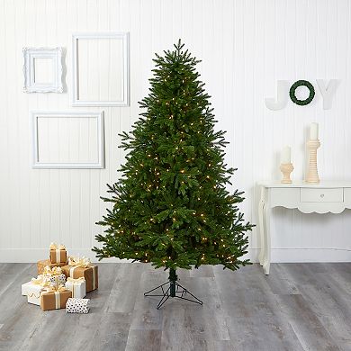 nearly natural 7-ft. Nova Scotia Fir Real Touch Artificial Christmas Tree