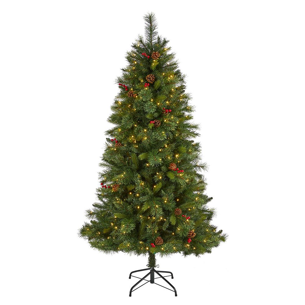 nearly natural 6-ft. Aberdeen Spruce Artificial Christmas Tree