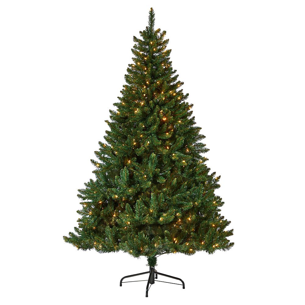 nearly natural 7-ft. Northern Rocky Spruce Artificial Christmas Tree