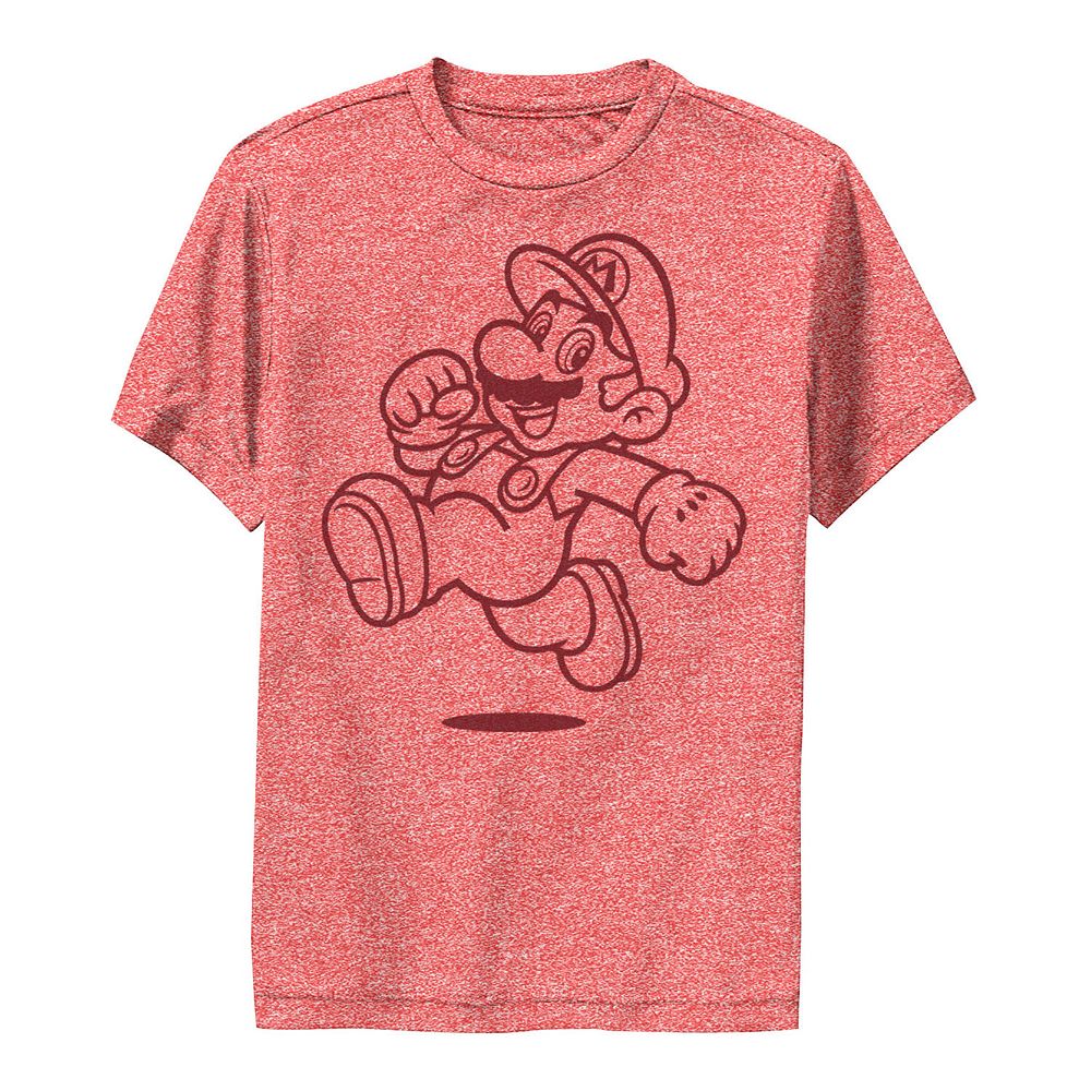 Boys 6-20 Super Mario Bros Front Runner Poster Tee
