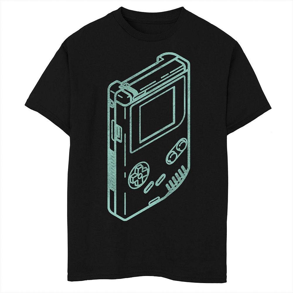 Boys 8-20 Nintendo Gamer Boy Outline Tee