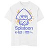 Boys 8-20 Nintendo Splatoon Squid Paint Splat Kanji Team Logos Tee