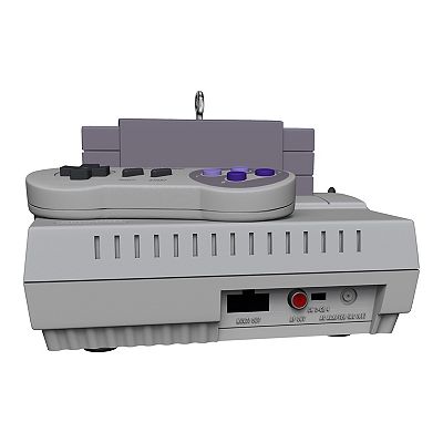 Nintendo Super NES Console 2021 Hallmark Keepsake Christmas Ornament with Light Sound