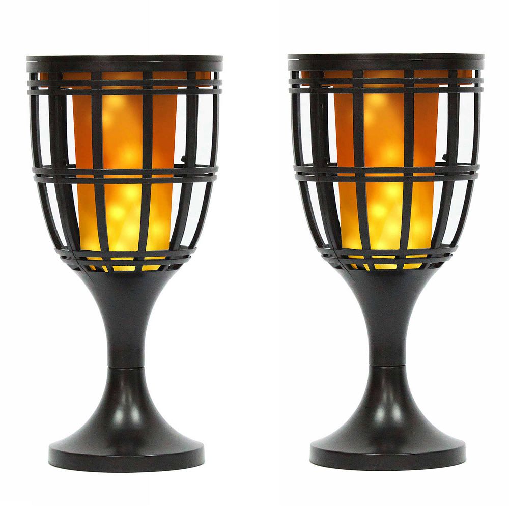 Techko Solar 3-in-1 Multi-Function Torch Light 2-piece Set