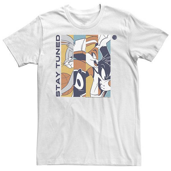 Big & Tall Space Jam 2 Panel Squad Boxed Up Tee