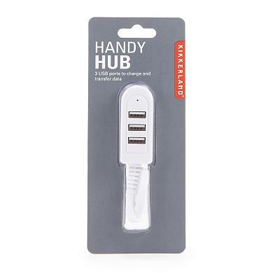 Kikkerland Handy Hub 3-Port USB Hub
