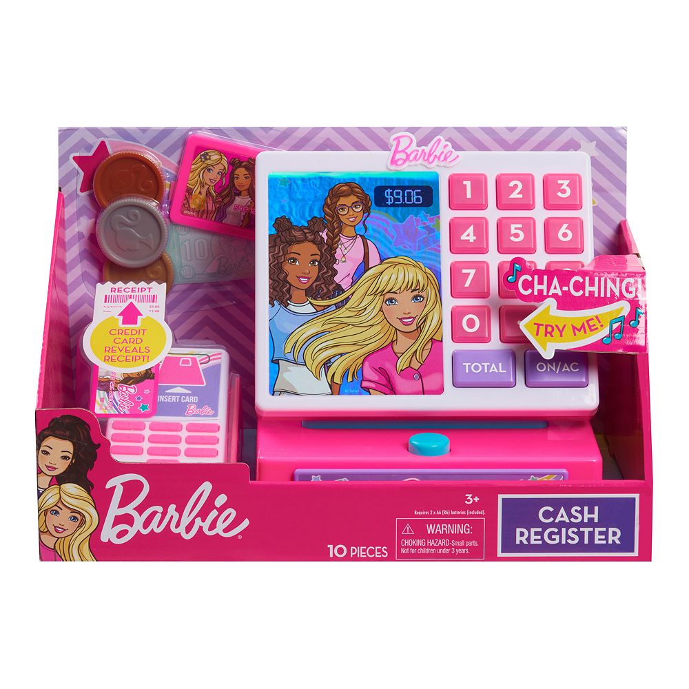 Just Play Barbie® Cash Register Pretend Play Toy