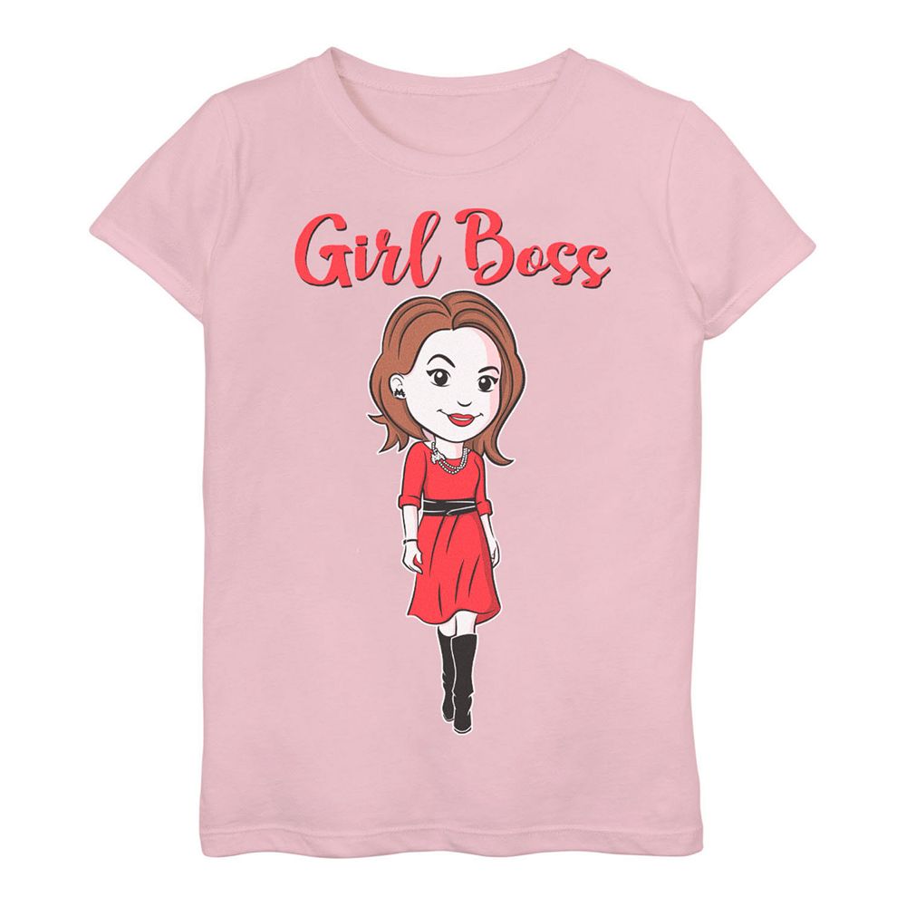 Girls 7-16 Monopoly Ms. Monopoly Girl Boss Tee