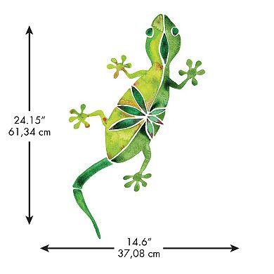 RoomMates Watercolor Geckos Giant Wall Decals