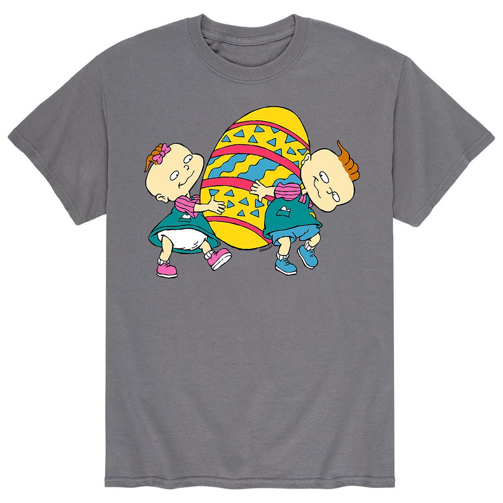 Men's Rugrats Easter Hunt Big Egg Tee
