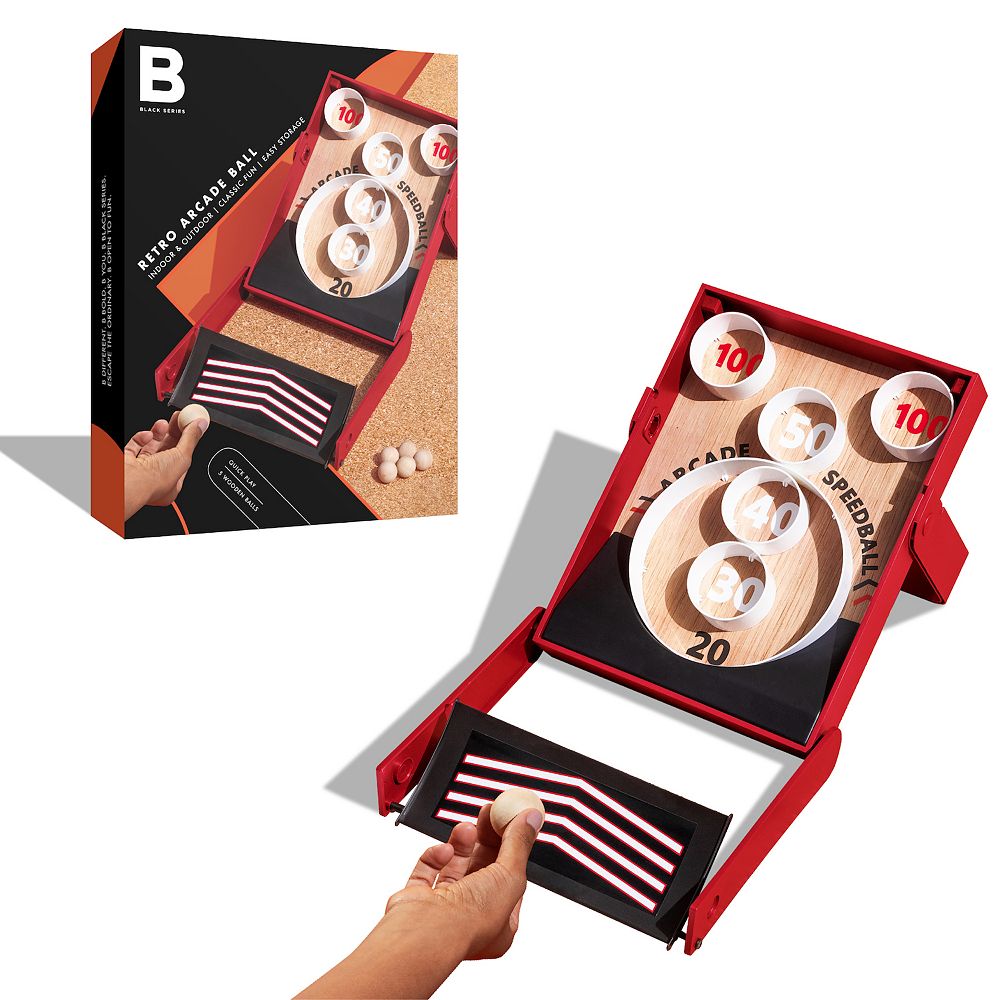 Black Series Collapsible Retro-Style Speedball Game