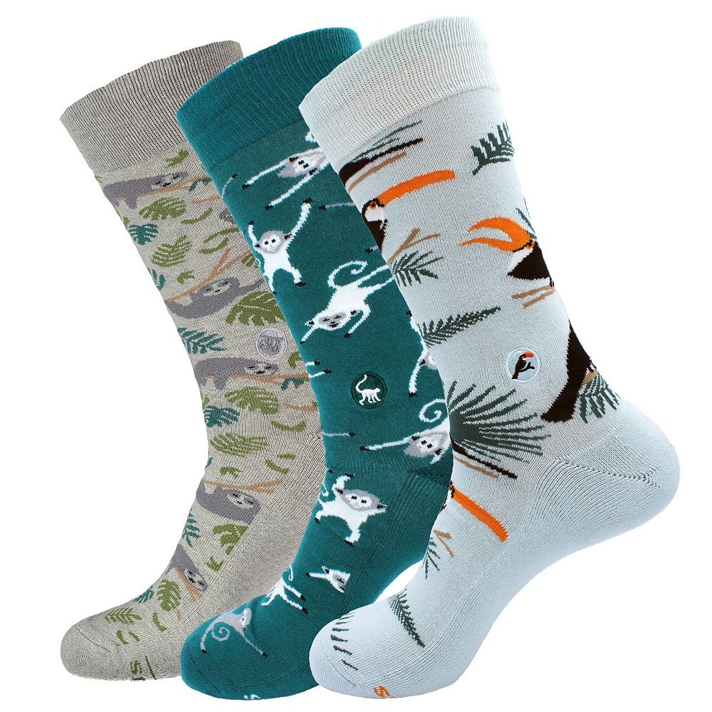 Conscious Step Socks that Protect the Rainforest - 3-Pack