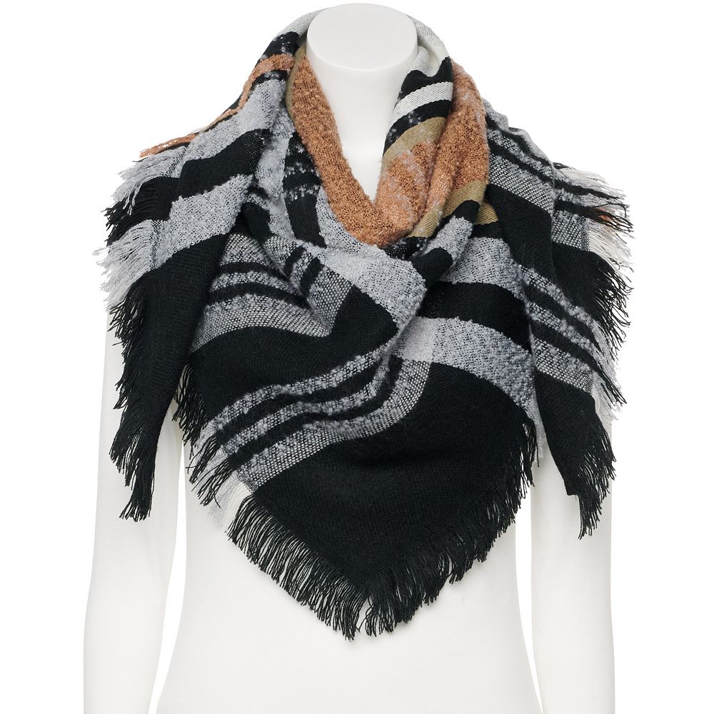 Women's Sonoma Goods For Life® Plaid Triangle Scarf