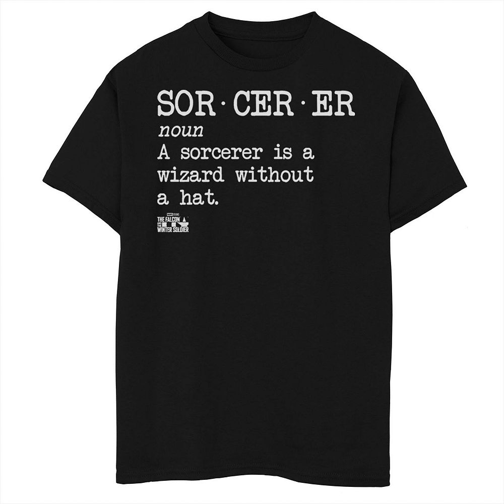 Boys 6-20 Marvel: Falcon & The Winter Soldier Sorcerer Definition ...