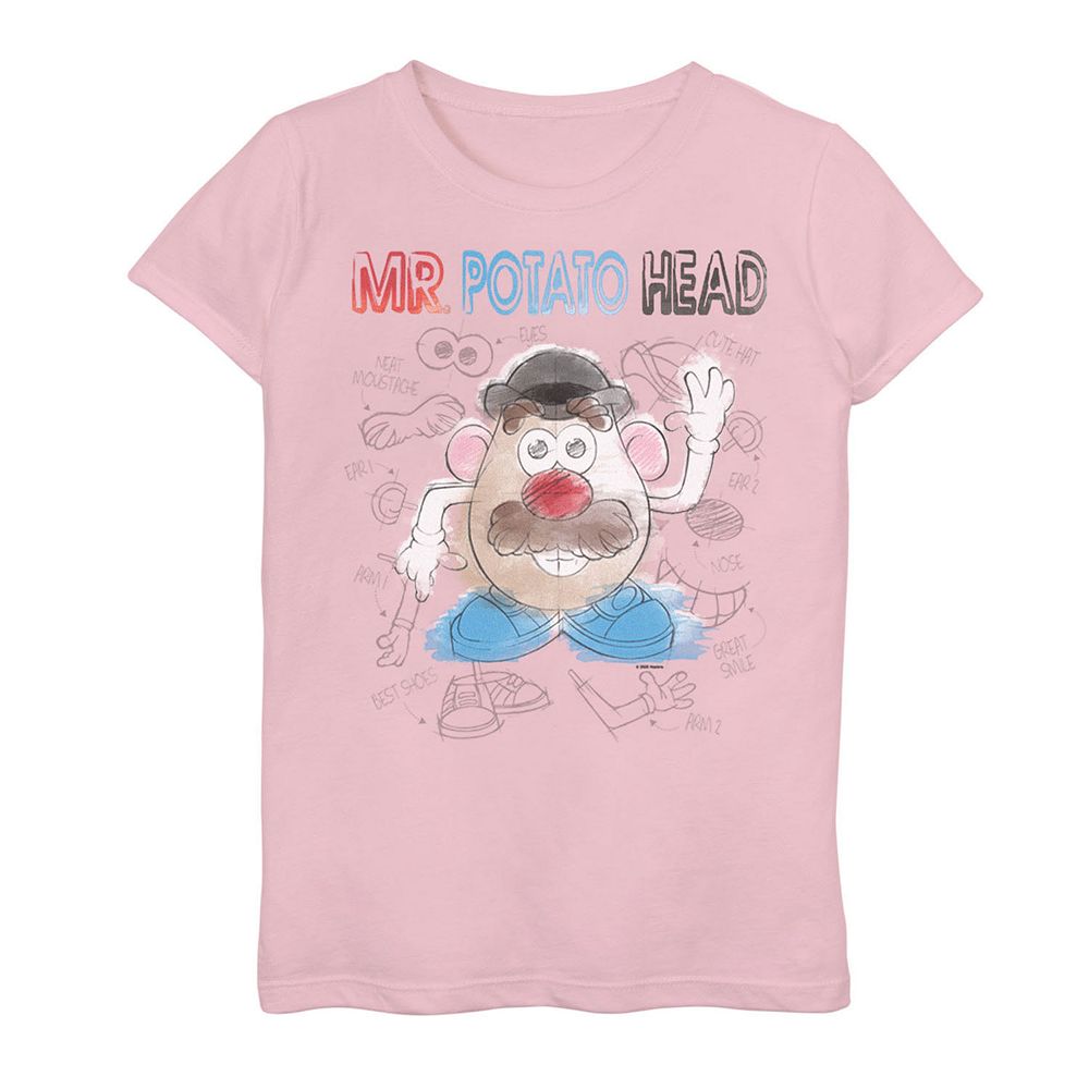 Disney/Pixar's Toy Story Mr. Potato Head Girls 7-16 Pieces Graphic Tee