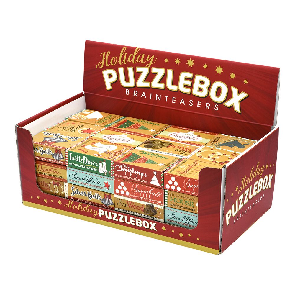 Project Genius Holiday Puzzlebox Brainteasers