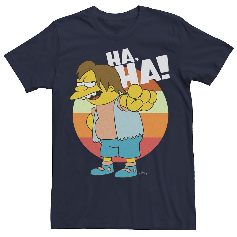 Men's The Simpsons Nelson HA, HA! Tee