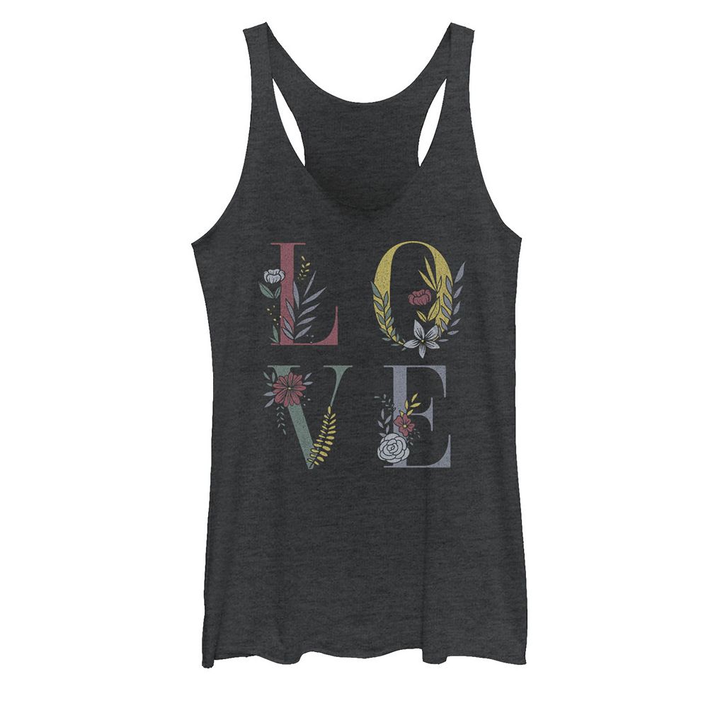 Juniors' Love Fall Graphic Tank Top