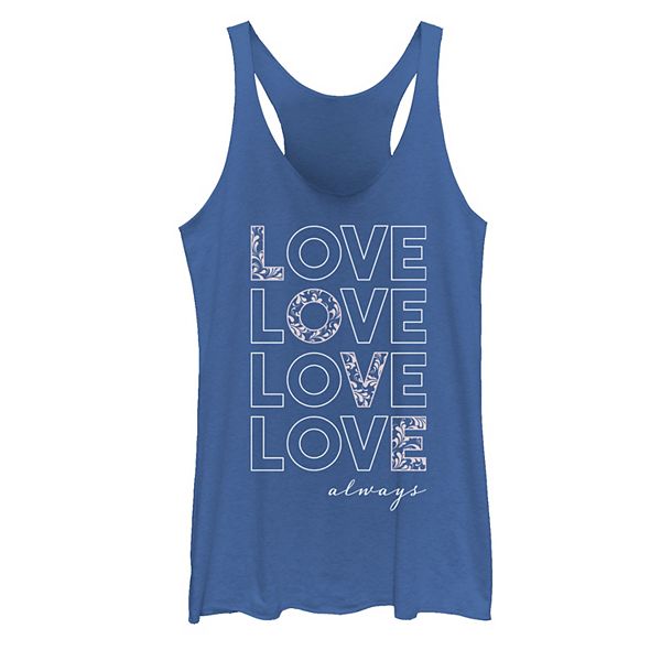 Juniors' Trendy Love Always Stacked Tank Top