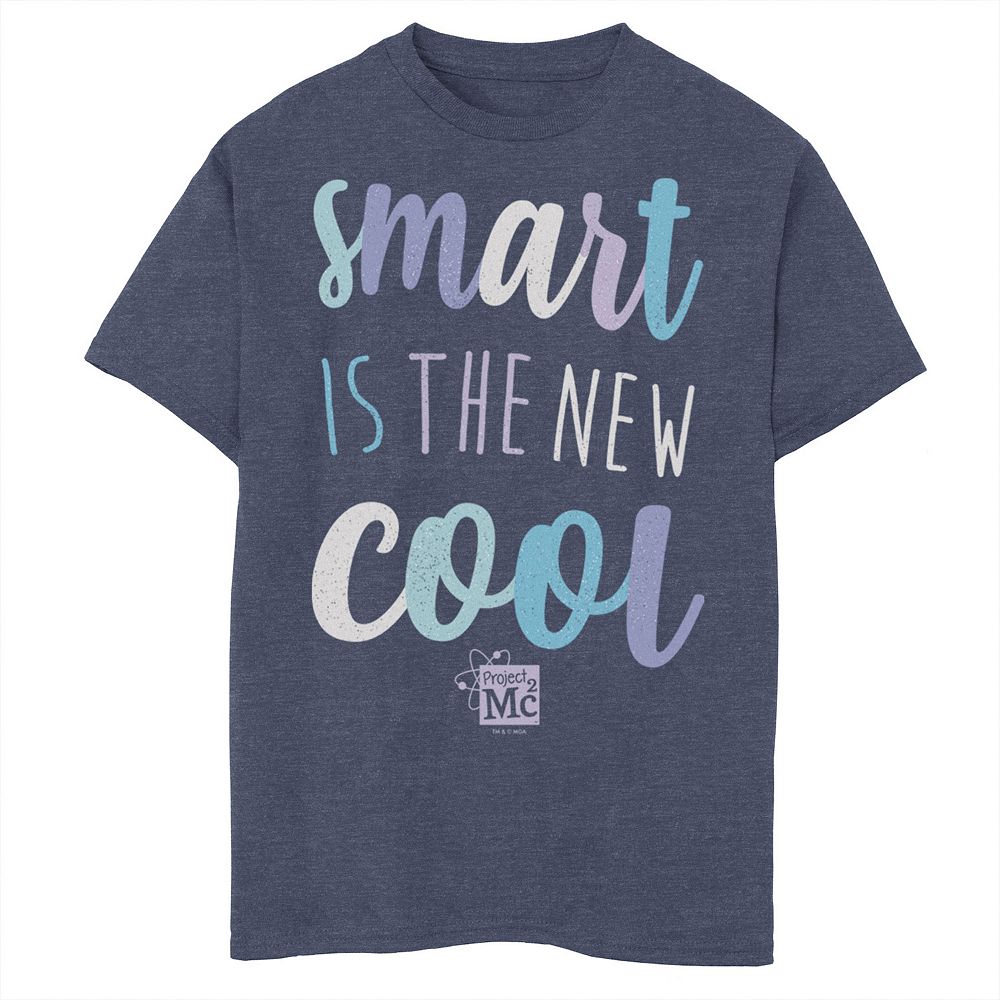 Boys 6-20 Project Mc2 Smart Is The New Cool Colorful Text Graphic Tee