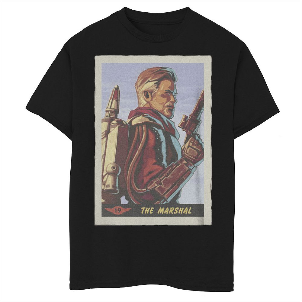 Boys 8-20 Star Wars: The Mandalorian The Marshall Of Mos Pelgo Graphic Tee