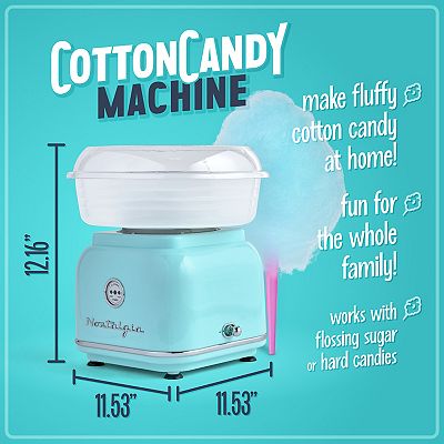 Cotton Candy Machine Nostalgia Classic Retro Hard & Sugar Free Candy