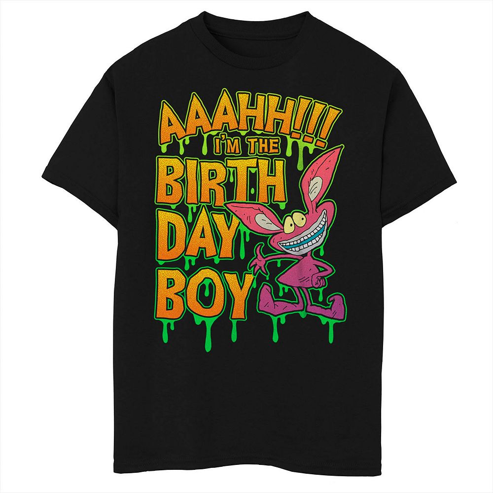 Boys 6-20 Nickelodeon Ahh Real Monsters Birthday Boy Graphic Tee