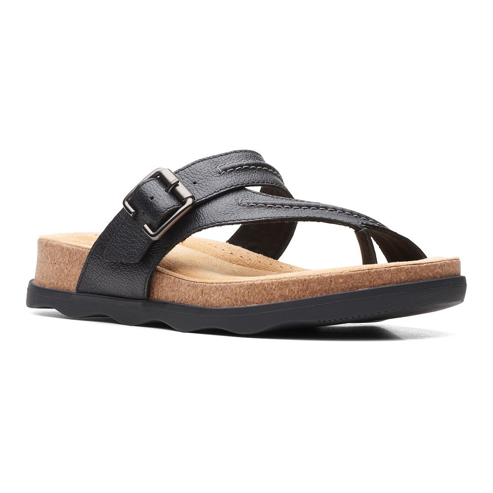 Clarks® Brynn Madi Women's Leather Thong Sandals