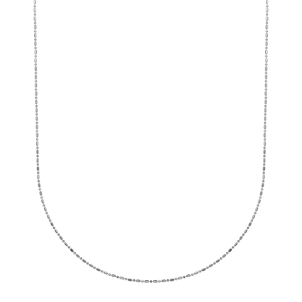 PRIMROSE Sterling Silver 24-in. Dot Dash Chain Necklace