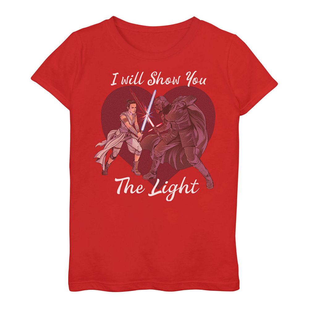 Girls 3-16 Star Wars Kylo Ren & Rey "I Will Show You The Light" Reylo ...