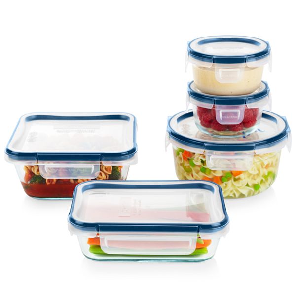 Pyrex FreshLock Plus 10-pc. Food Storage Set