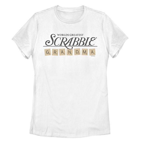 Juniors' Scrabble Grandma Logo Tee