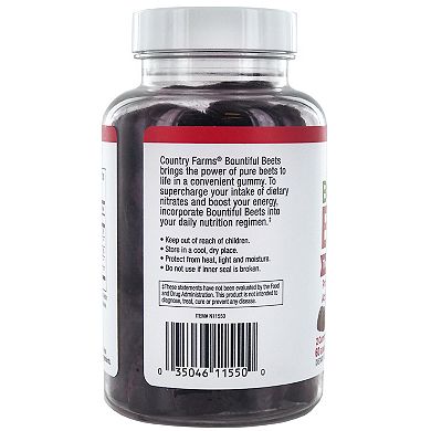 Country Farms Bountiful Beets Gummy Supplement