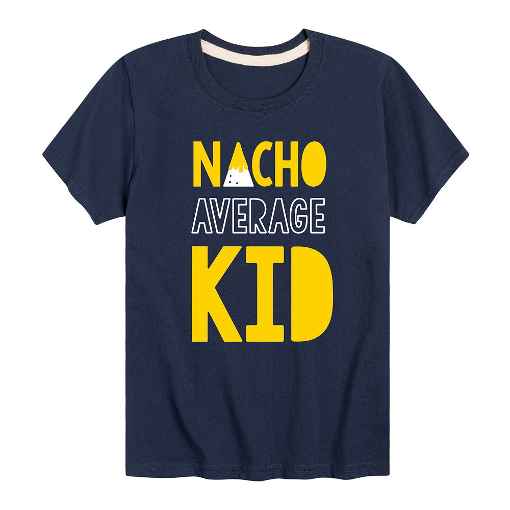 Boys 8-20 Nacho Average Kid Tee