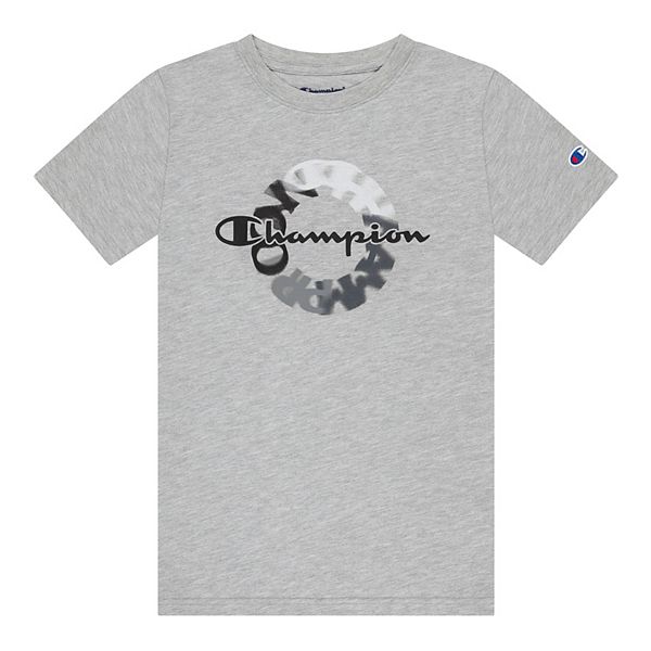 Boys 8-20 Champion® Script Circle Tee